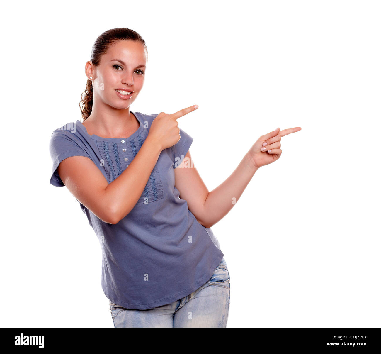 woman, gesture, blue, humans, human beings, people, folk, persons ...