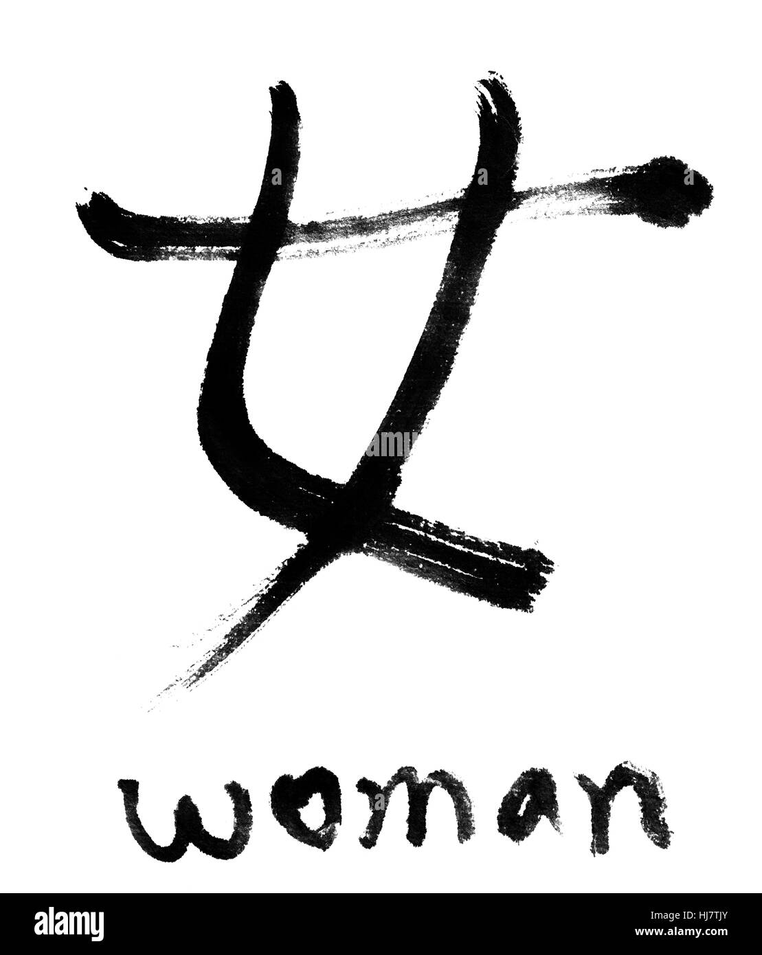Woman girl writing letter Black and White Stock Photos & Images - Alamy