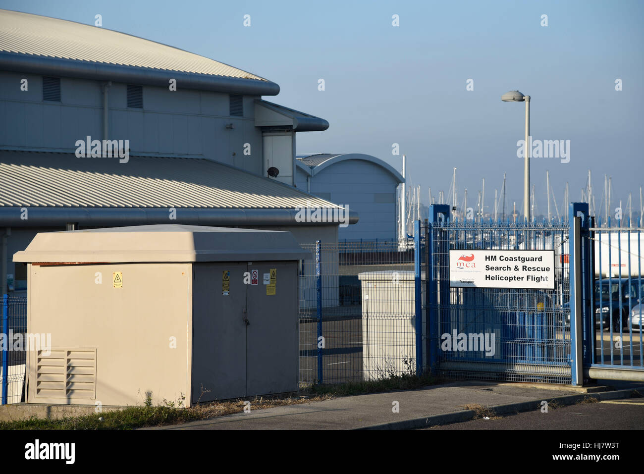 Hm coastguard helicopter base portland hi-res stock photography and ...