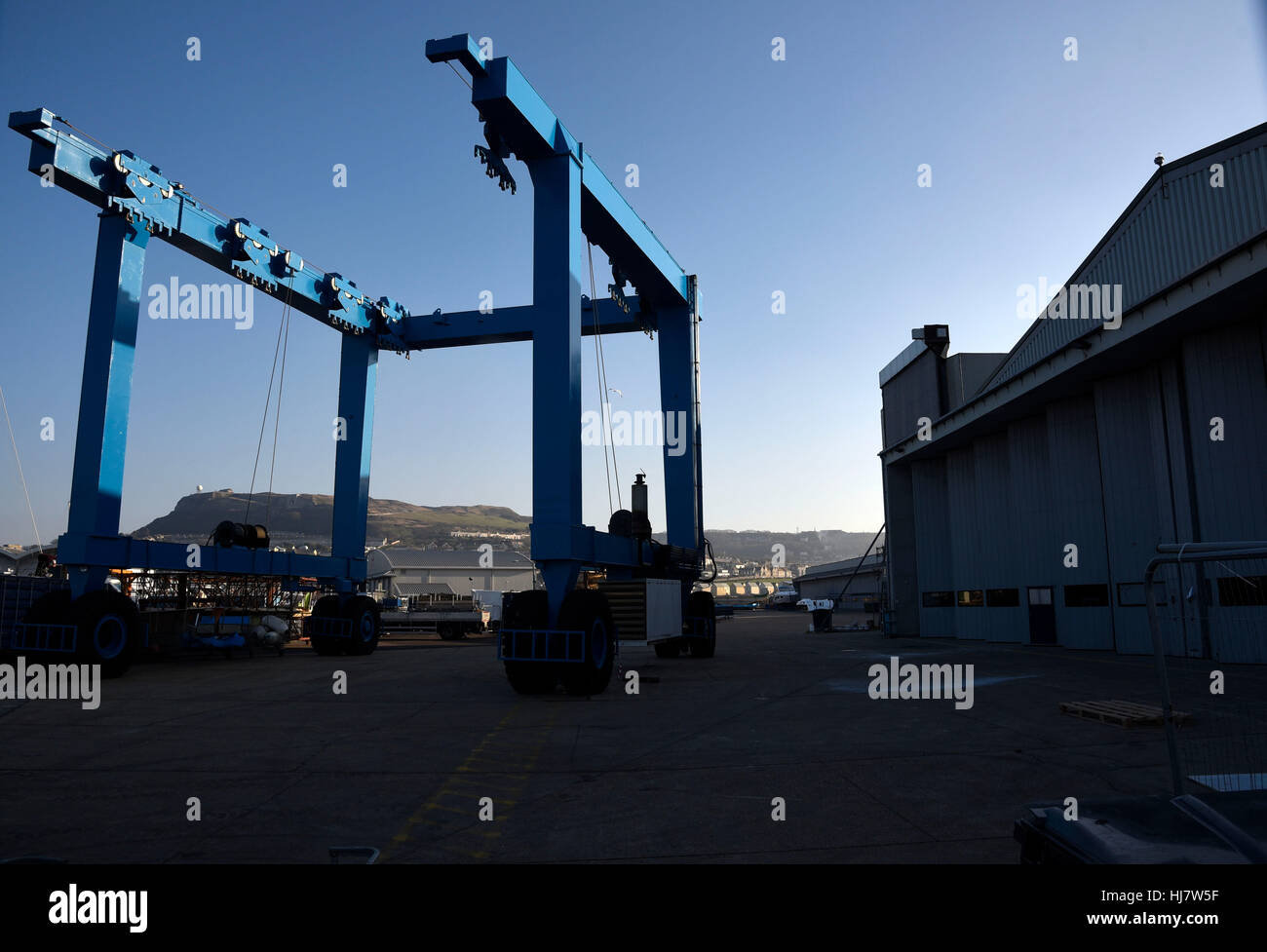 Sunseeker factory, Portland,Dorset,UK Stock Photo - Alamy