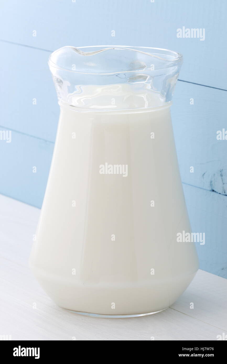Delicious, nutritious and fresh milk jar Stock Photo - Alamy