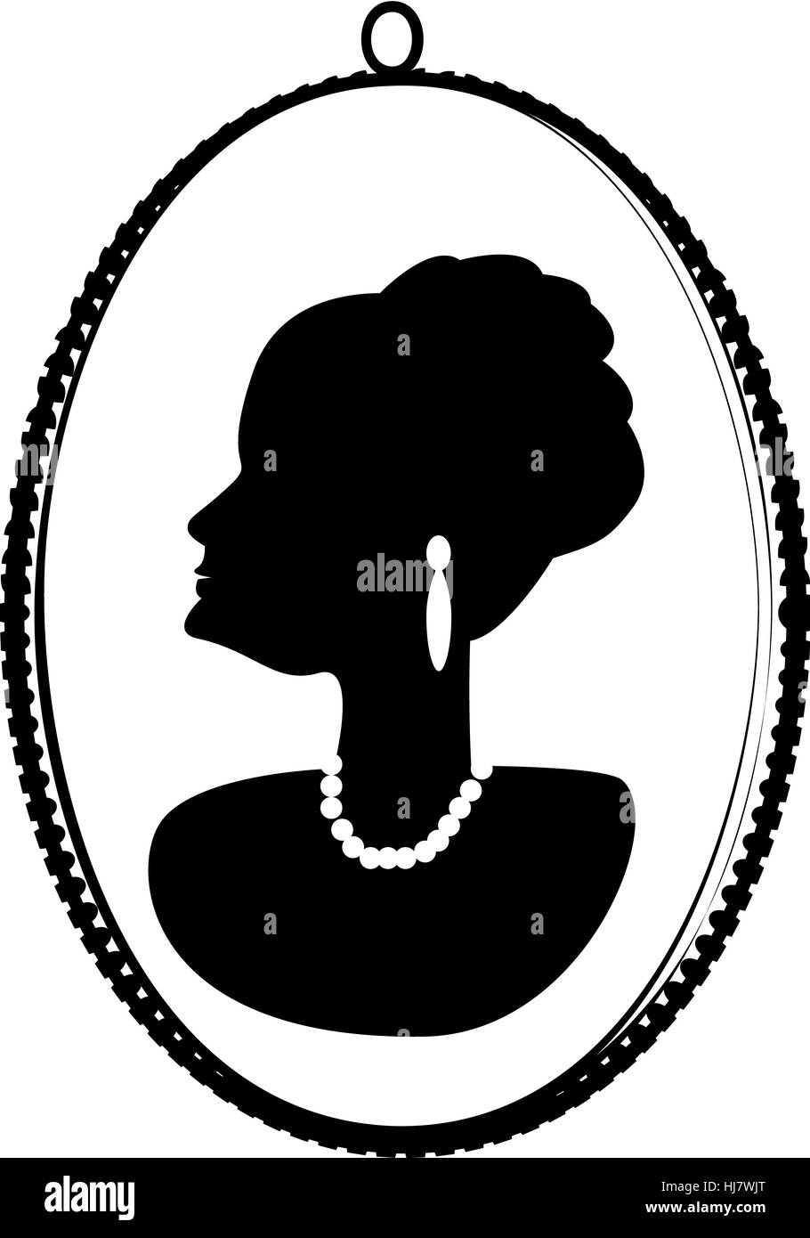 Classic profile of Black and White Stock Photos & Images - Alamy