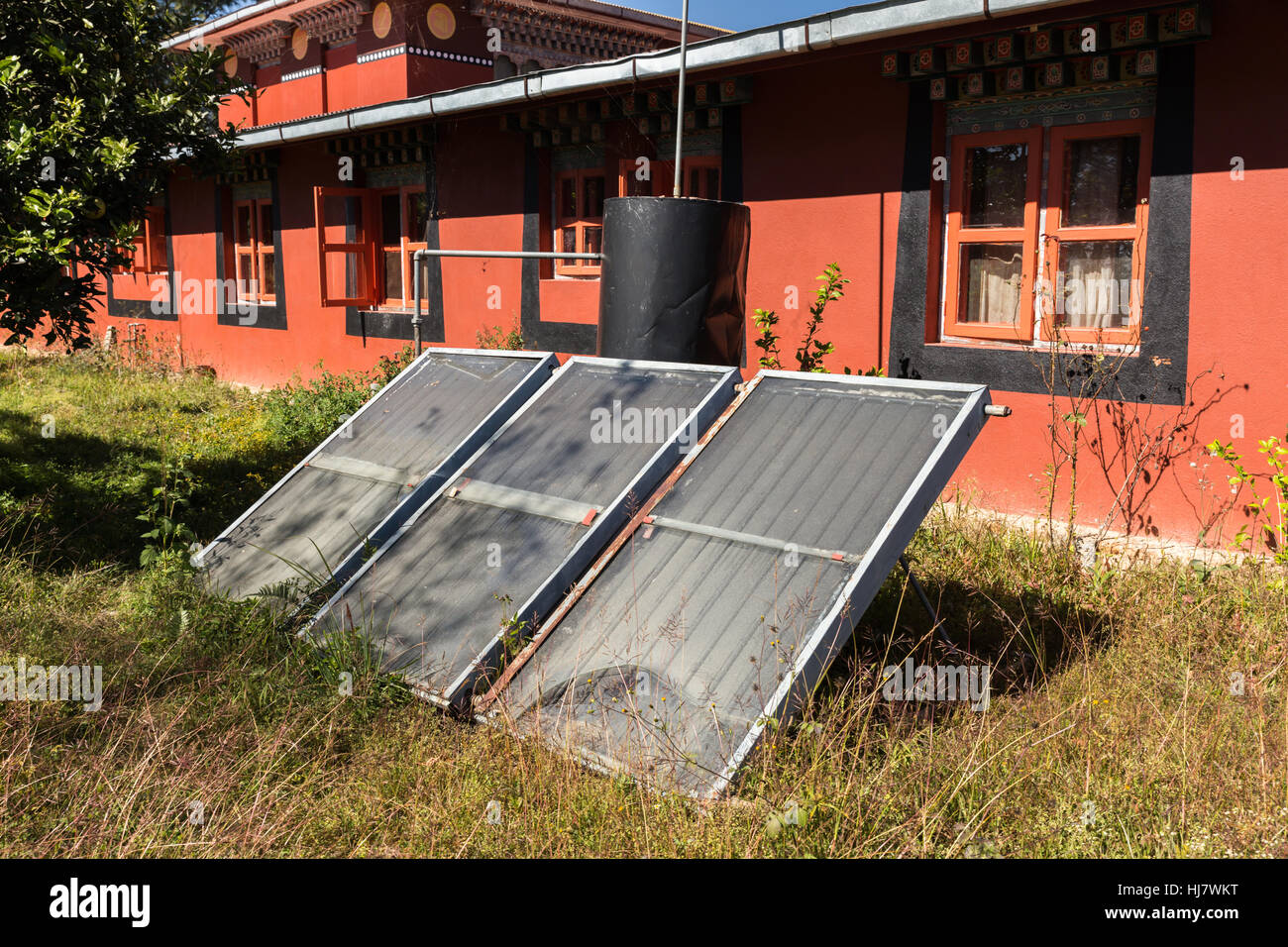 Nepal renewable energy solar panel hi-res stock photography and images ...