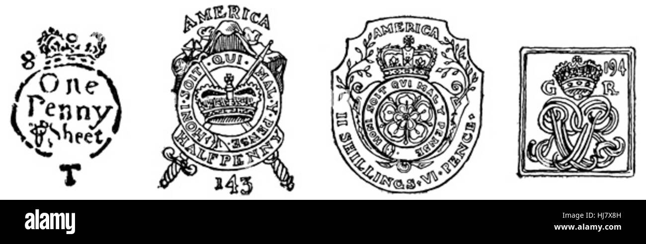 Stamp Act High Resolution Stock Photography and Images - Alamy