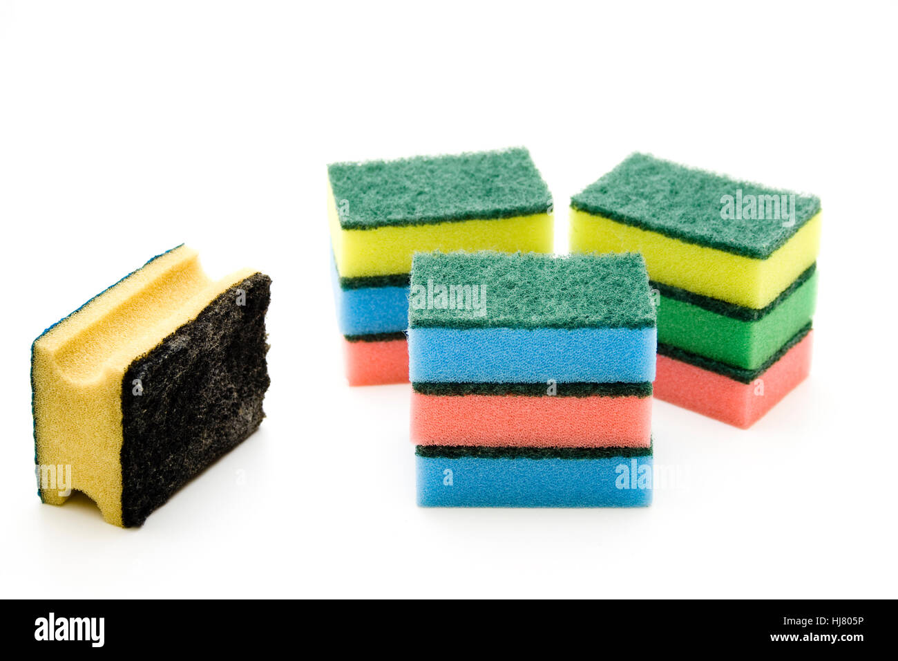 furbish, sponge, foam, object, household, coloured, colourful, gorgeous ...