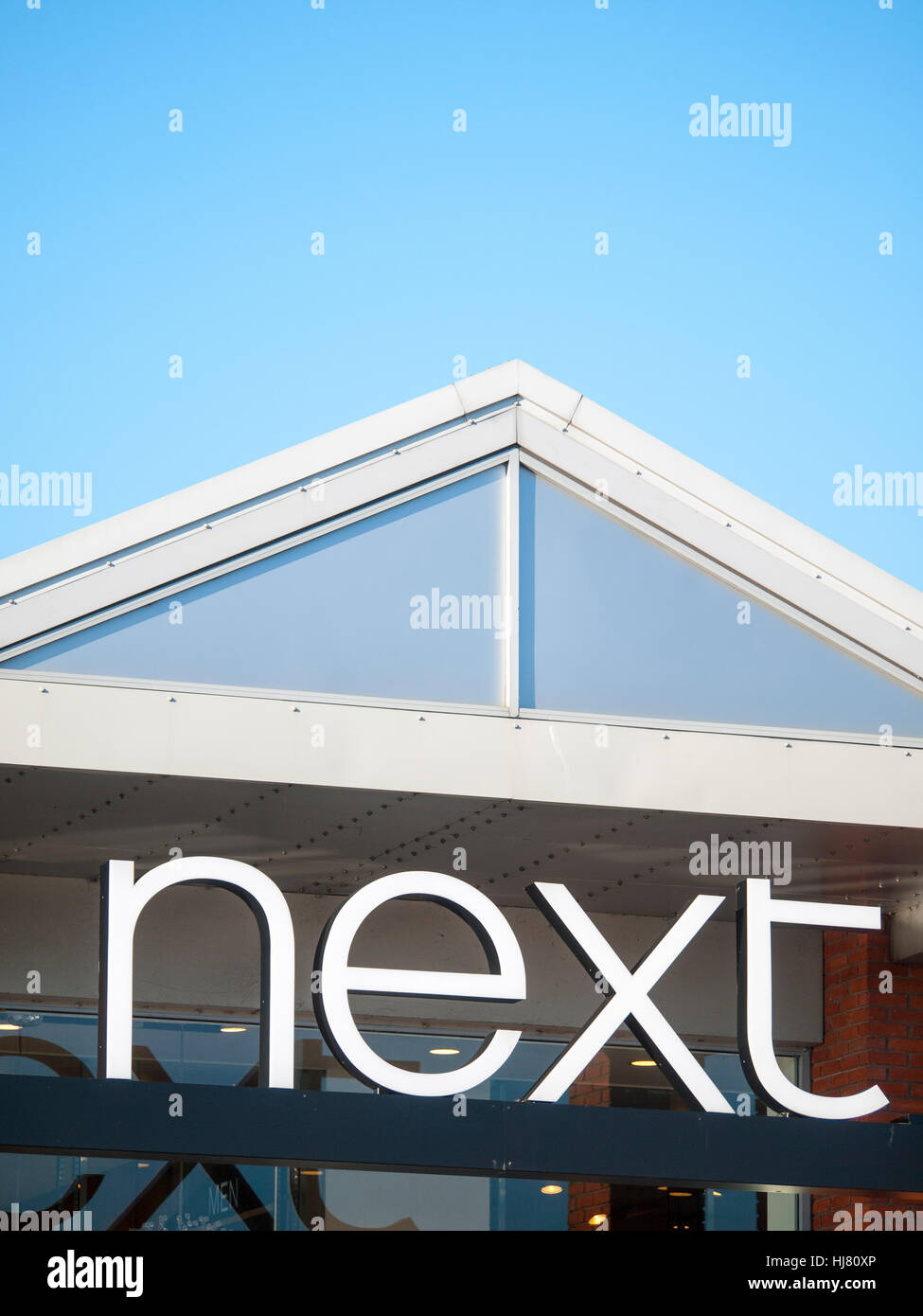 Next logo sign hi-res stock photography and images - Alamy
