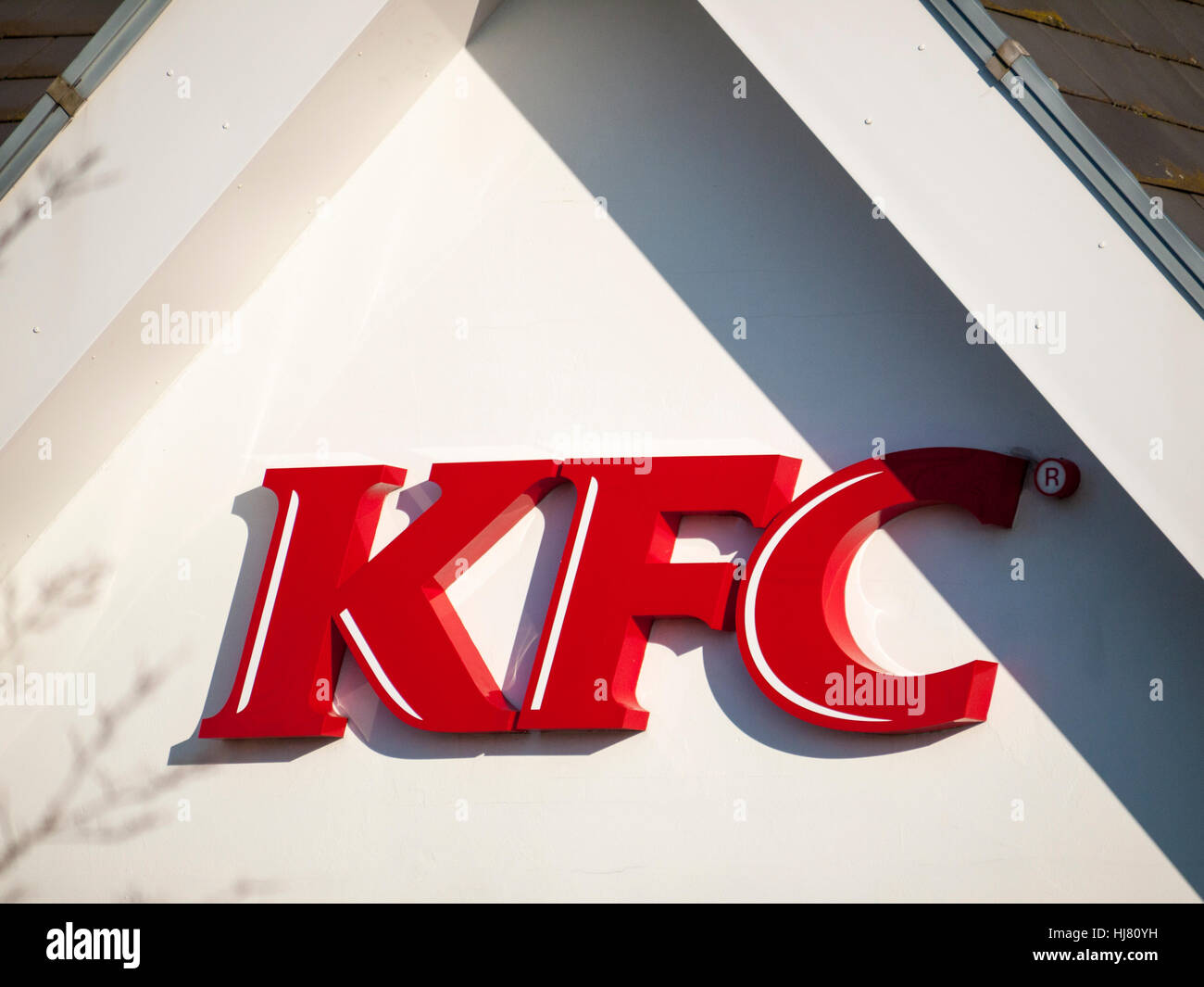 Kfc signs hi-res stock photography and images - Alamy