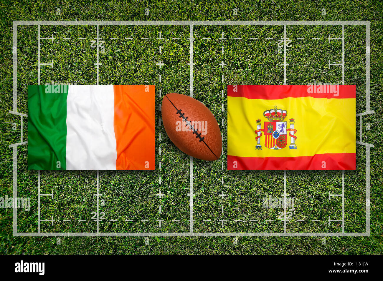 Flags of ireland hi-res stock photography and images - Alamy