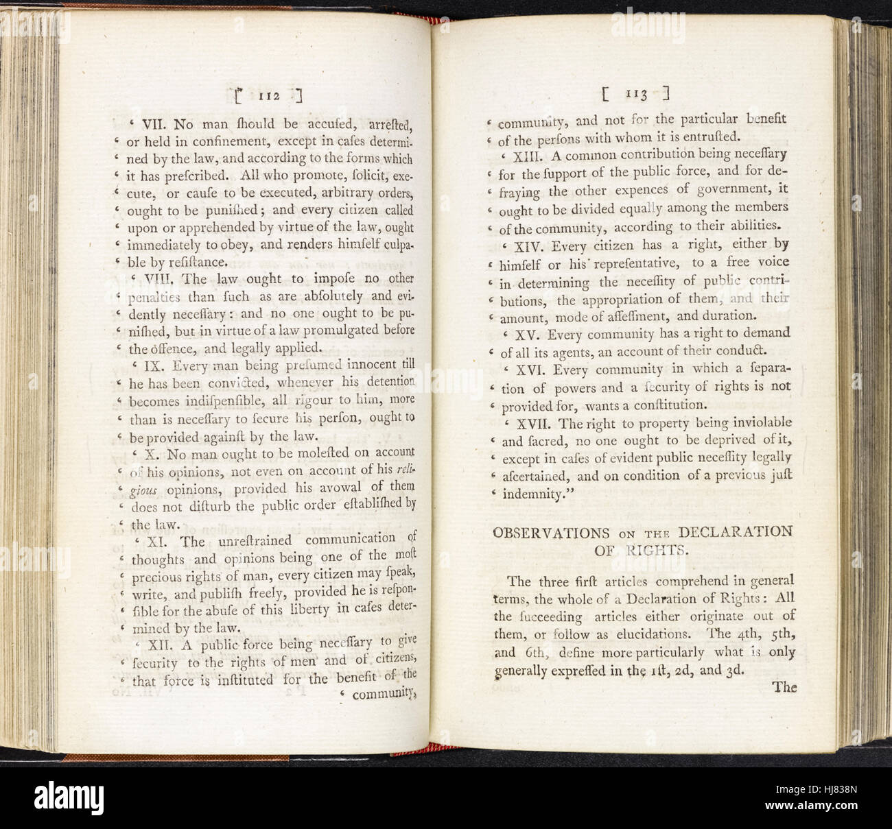 ‘Declaration of the Rights of Man’ from ‘Rights of Man’ by Thomas Paine ...