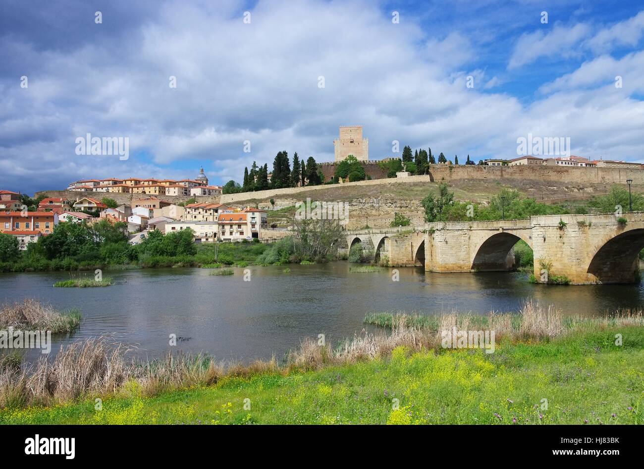 city, town, bridge, fortress, roman, chateau, castle, tower, historical ...