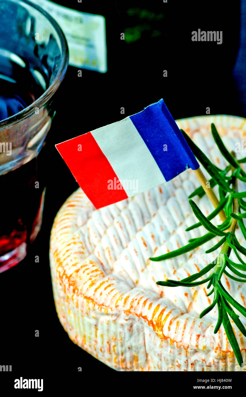 french soft cheese Stock Photo - Alamy