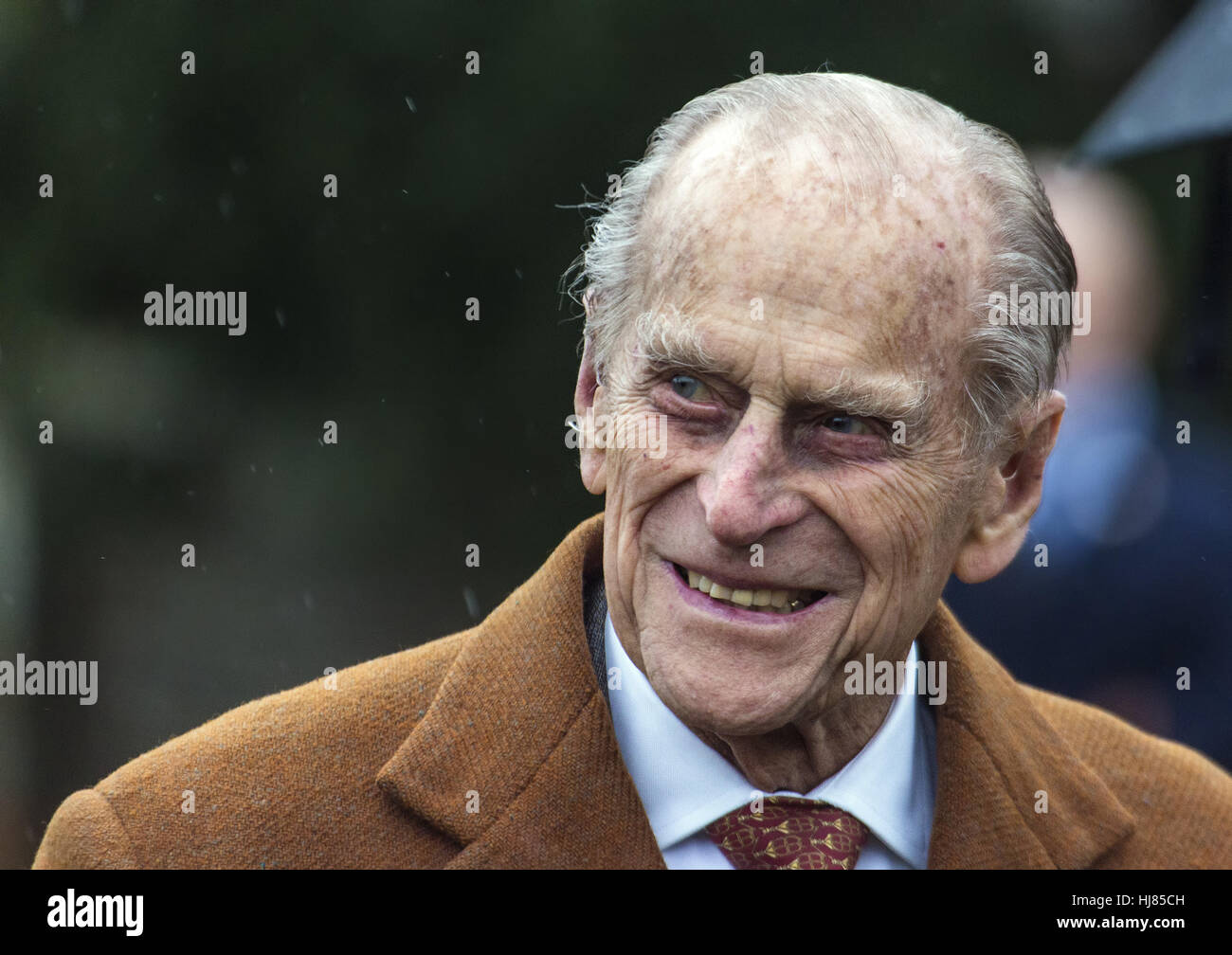 The Royal family attend teh church of St Mary Magdalene on the ...