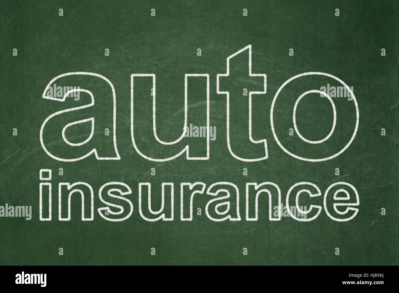 Insurance concept: Auto Insurance on chalkboard background Stock Photo ...