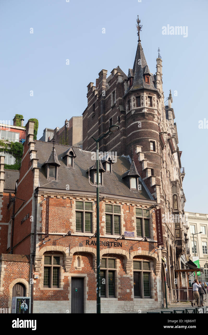 Old buildings with beautiful facade Stock Photo - Alamy