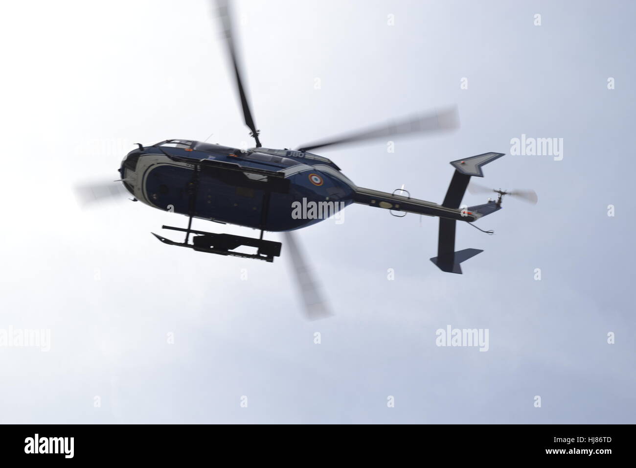 Helicopter view from underneath Stock Photo - Alamy