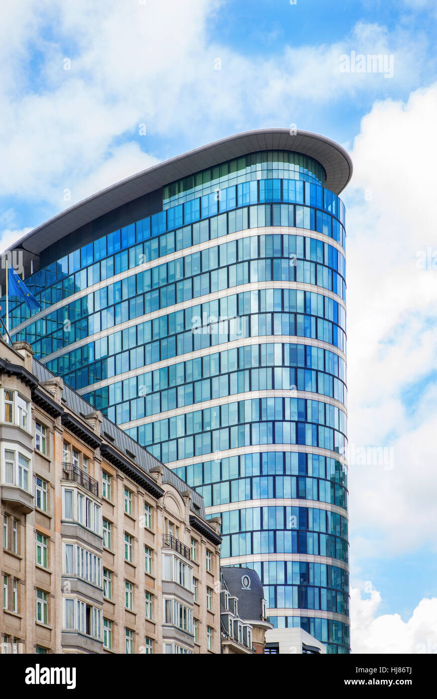High rise building brussels hi-res stock photography and images - Alamy