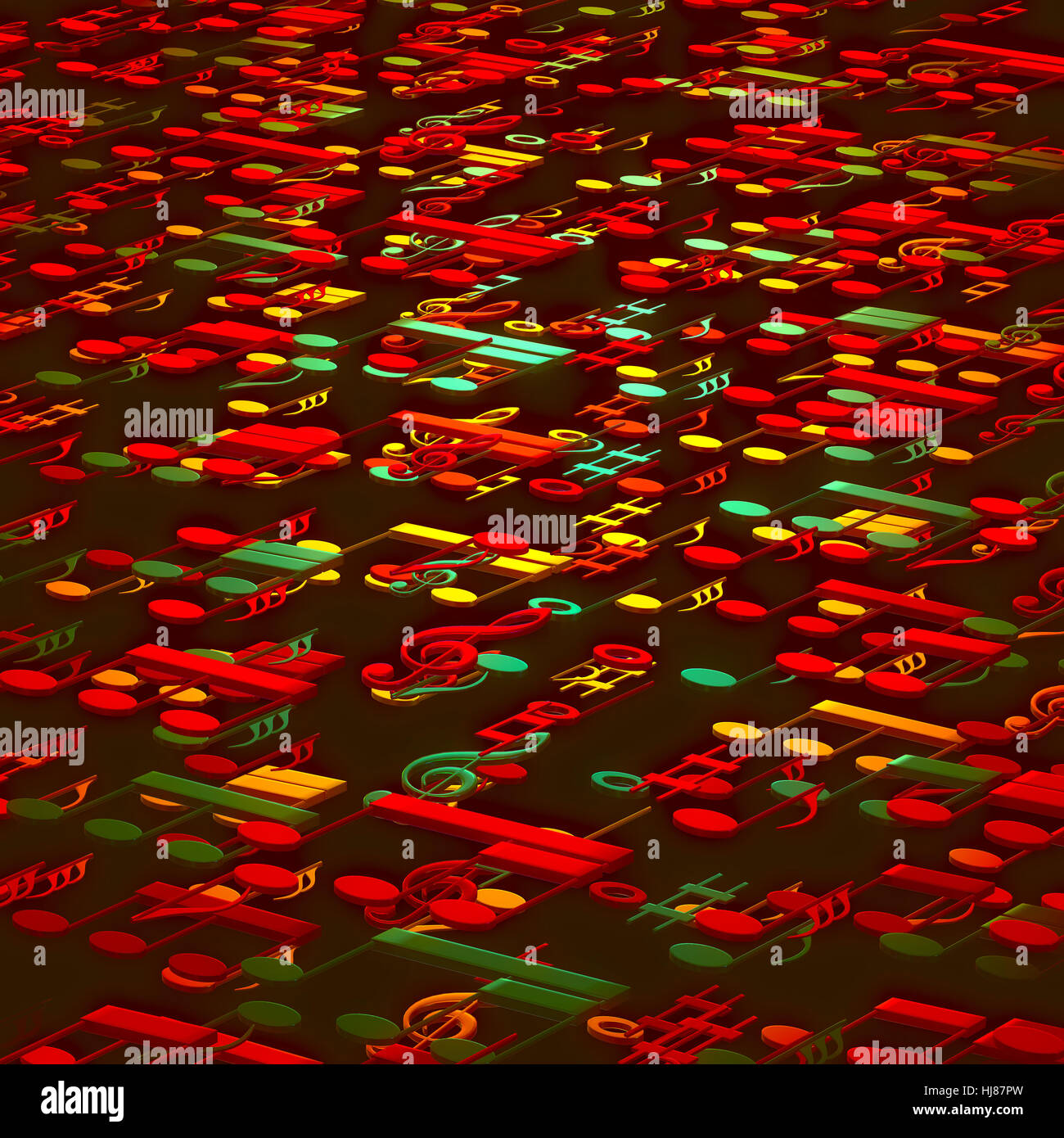 3d notes hi-res stock photography and images - Alamy