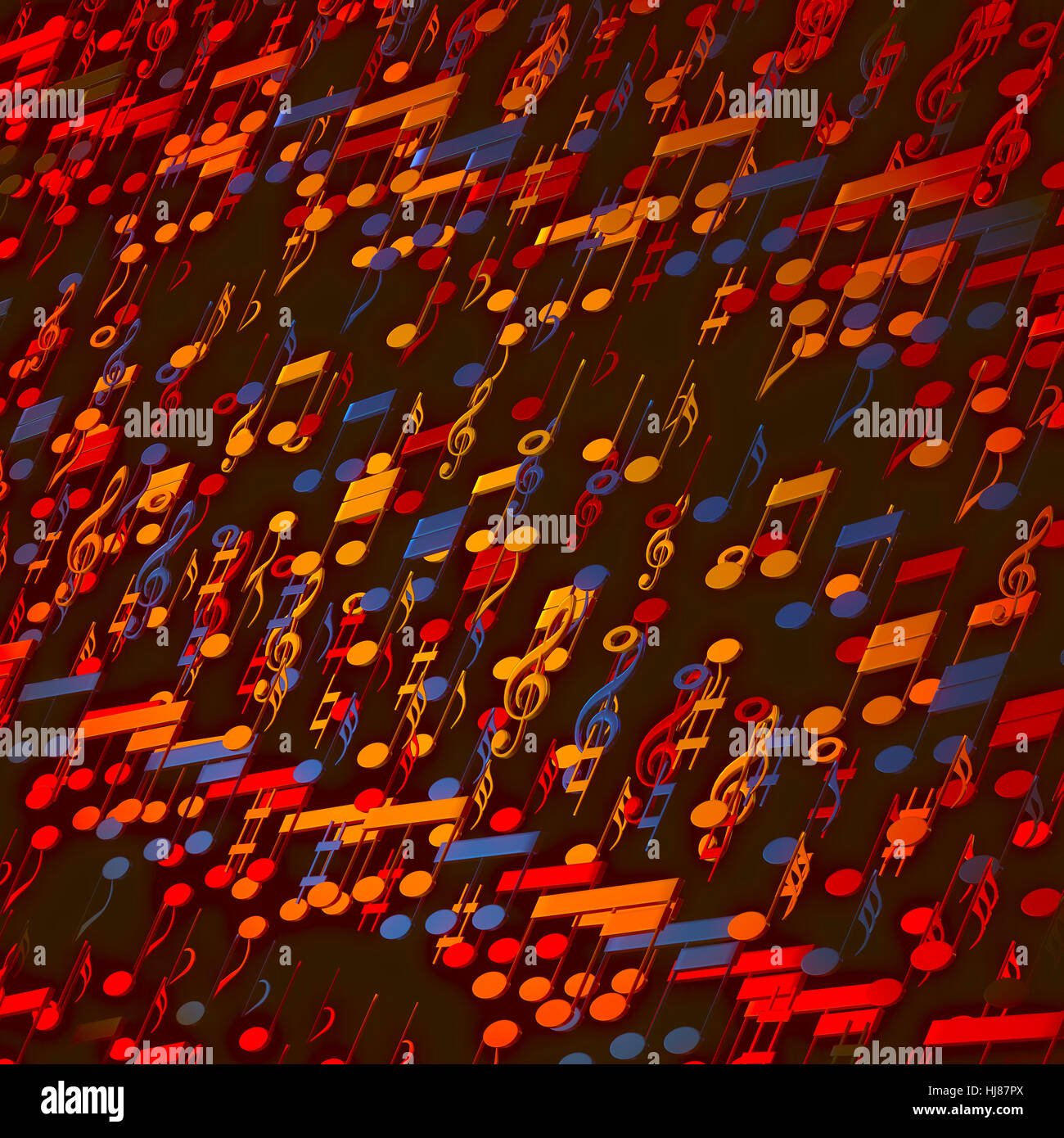 3d notes hi-res stock photography and images - Alamy