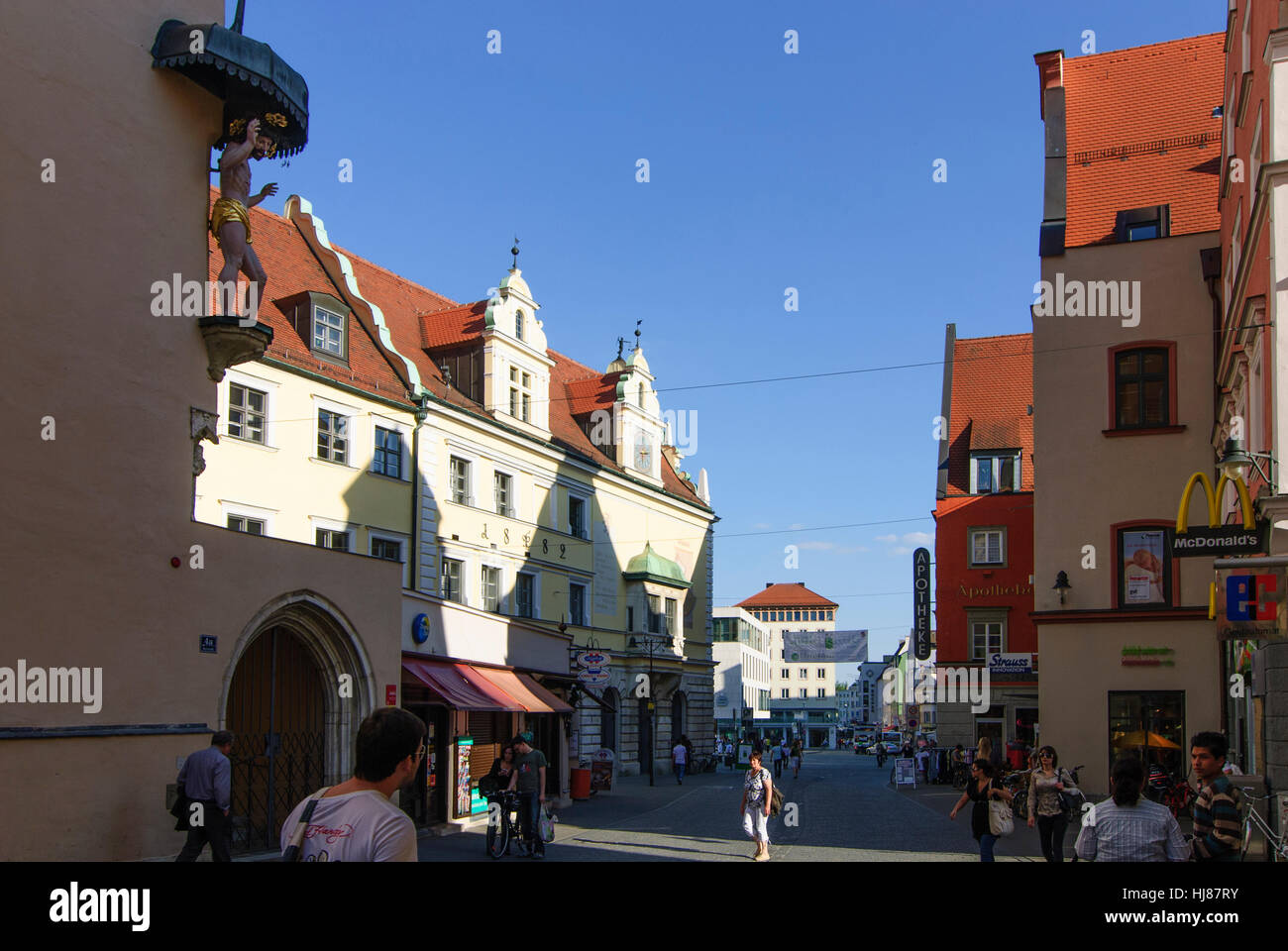 Old town with town hall hi-res stock photography and images - Alamy