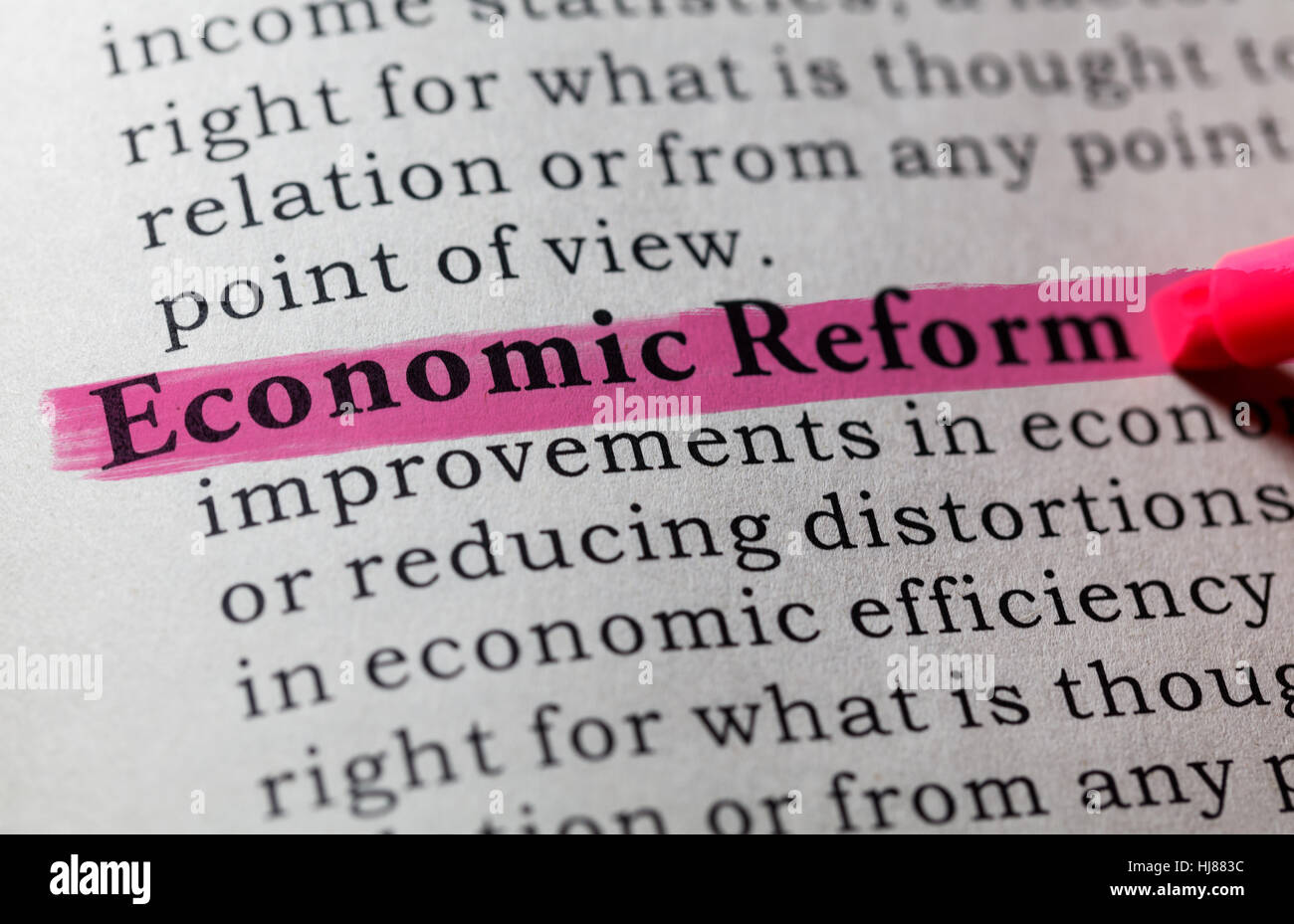 Economic text hi-res stock photography and images - Alamy