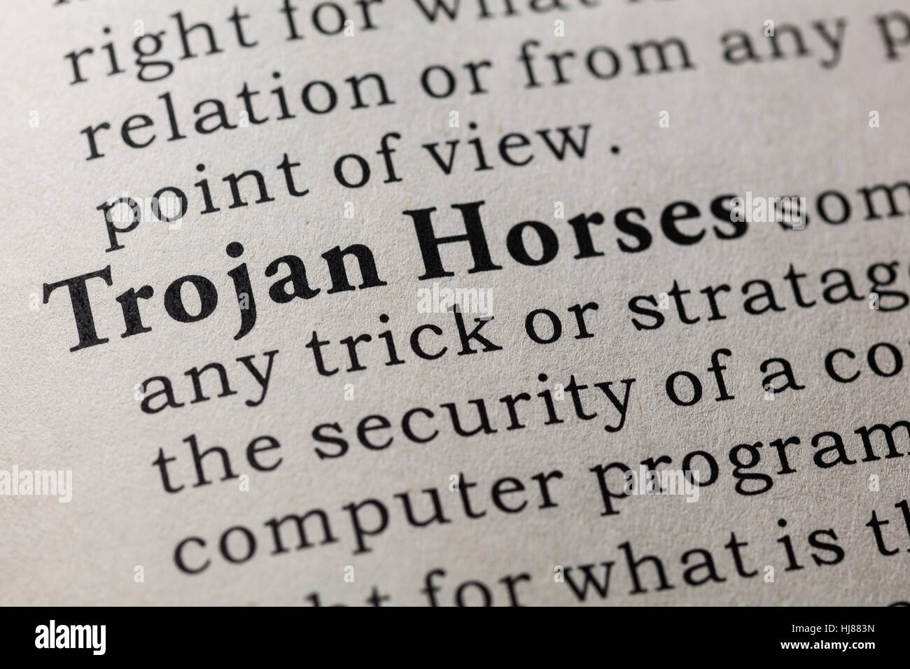 Trojan horses text hi-res stock photography and images - Alamy