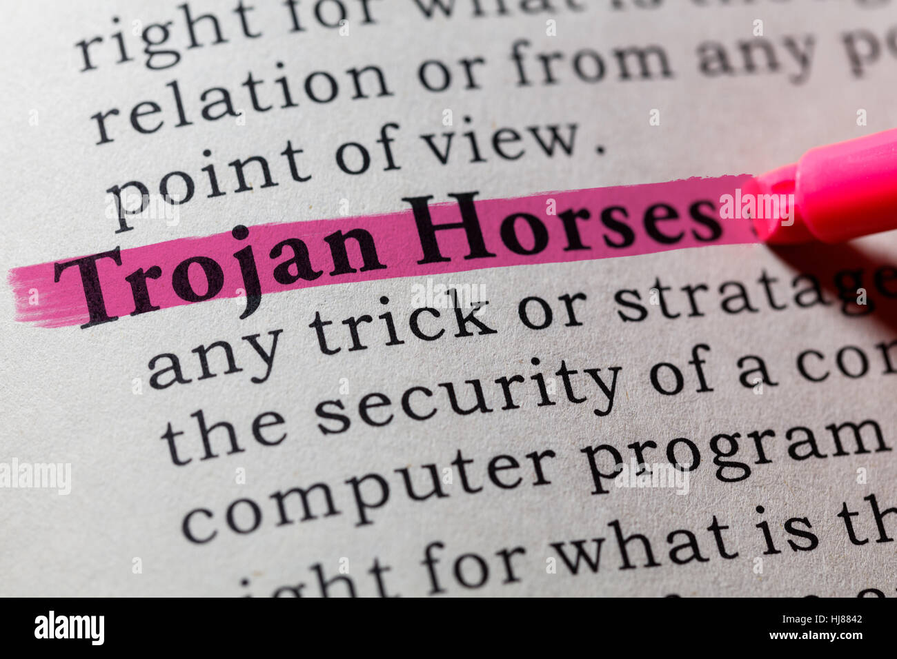 Trojan horses text hi-res stock photography and images - Alamy