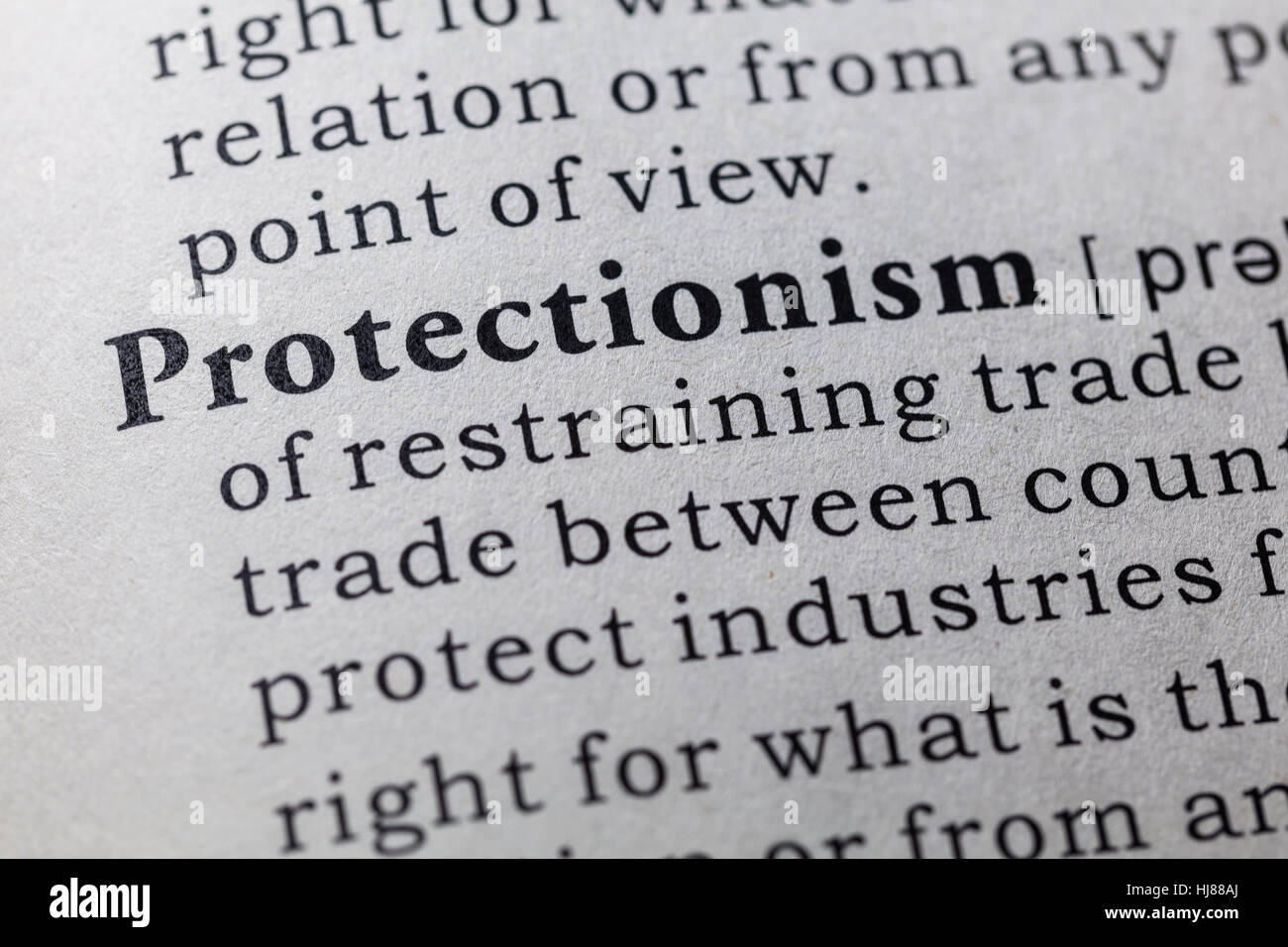 Protectionism hi-res stock photography and images - Alamy