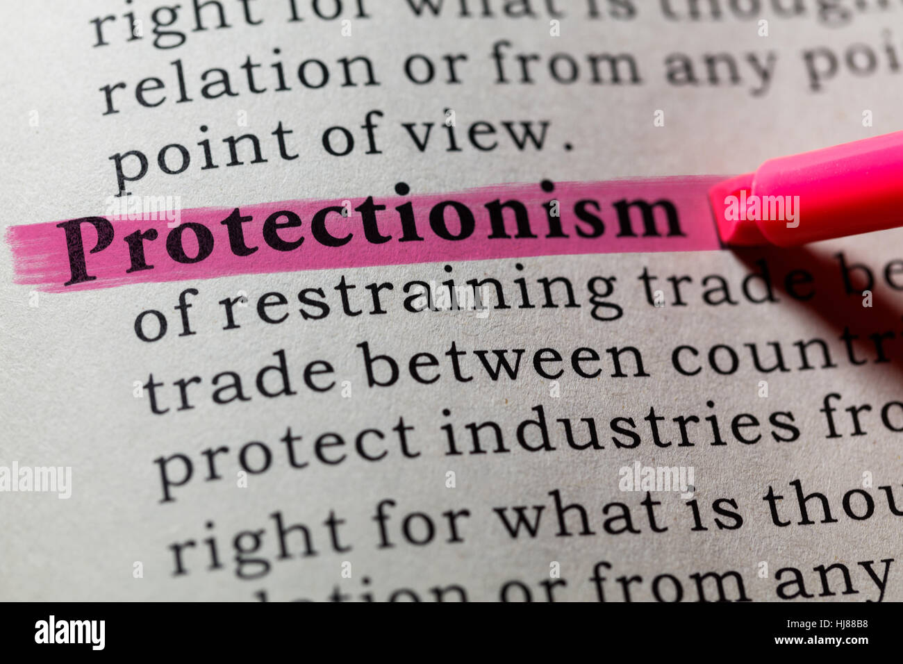 Protectionism hi-res stock photography and images - Alamy