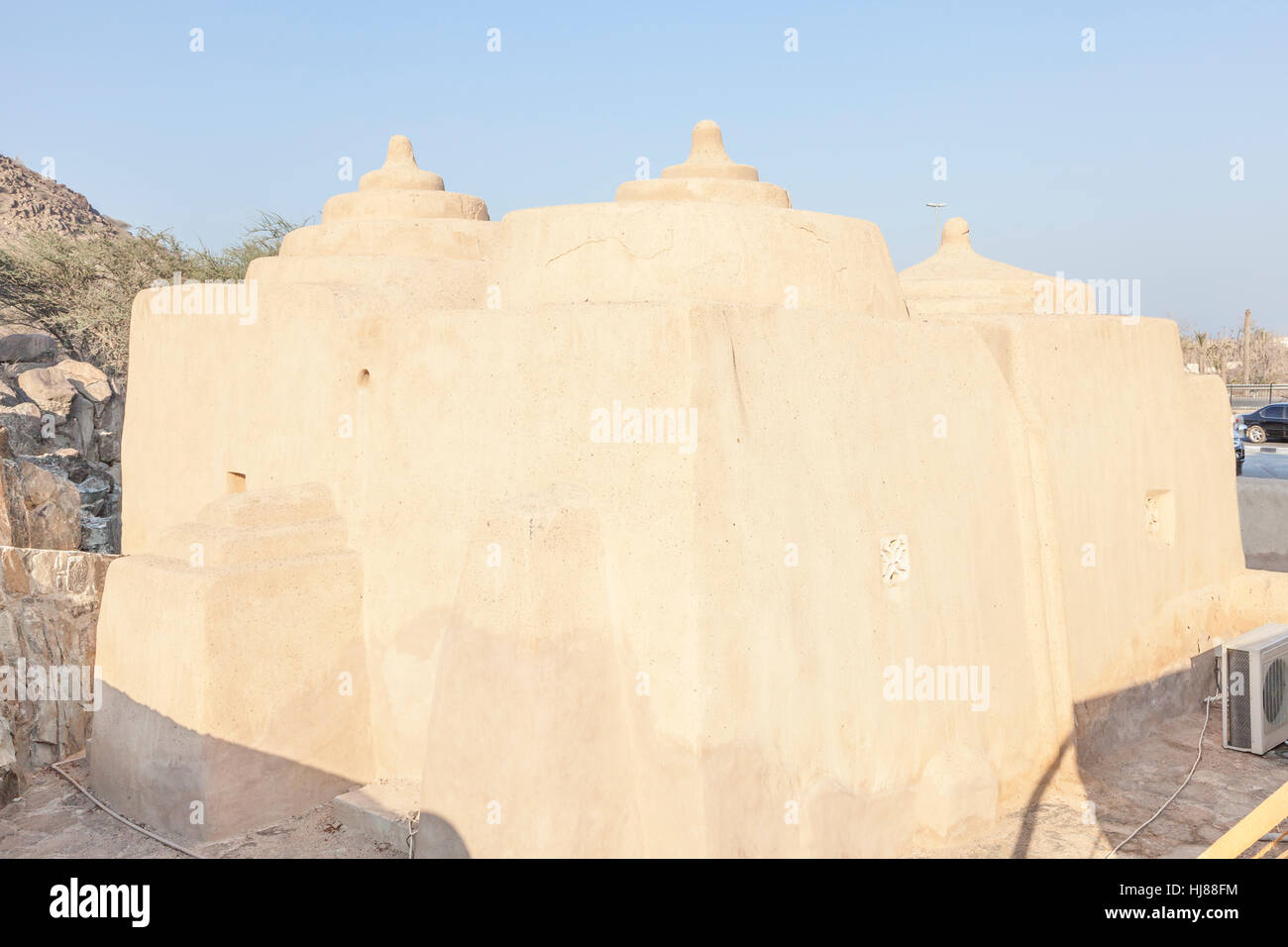 Al Badiyah - the oldest mosque of the United Arab Emirates Stock Photo ...