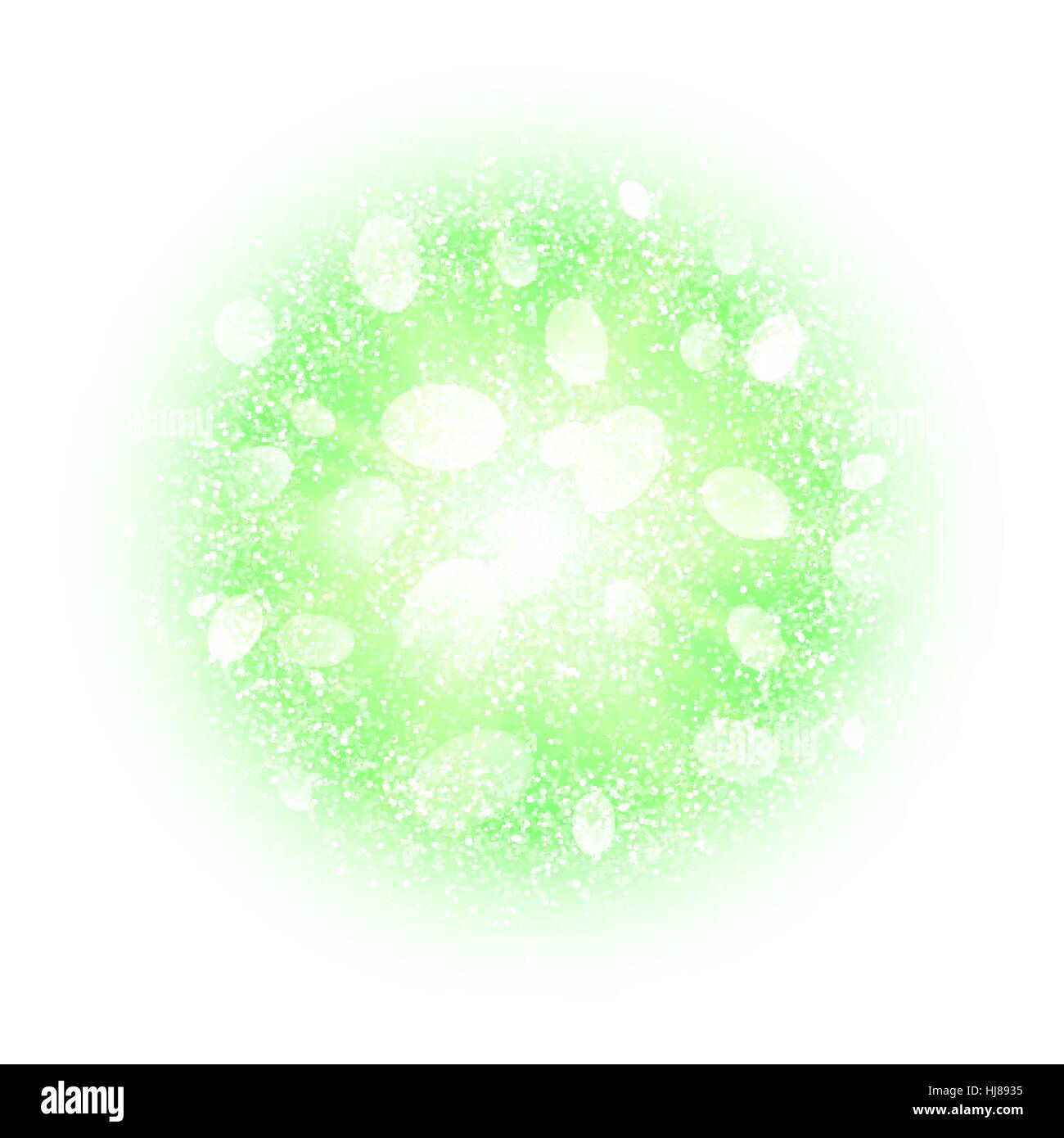 Green burst isolated hi-res stock photography and images - Alamy