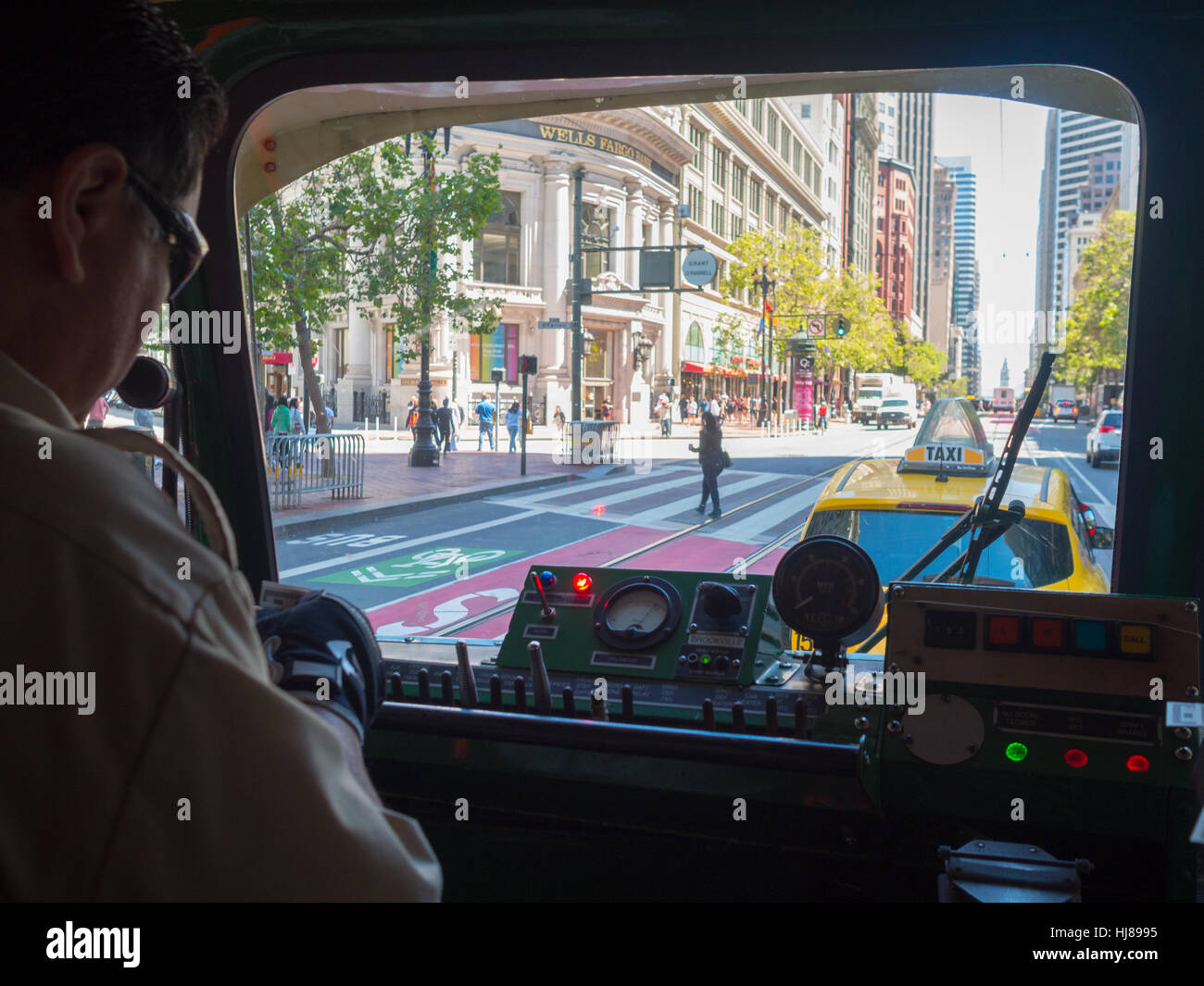 Streetcar driver hi-res stock photography and images - Alamy