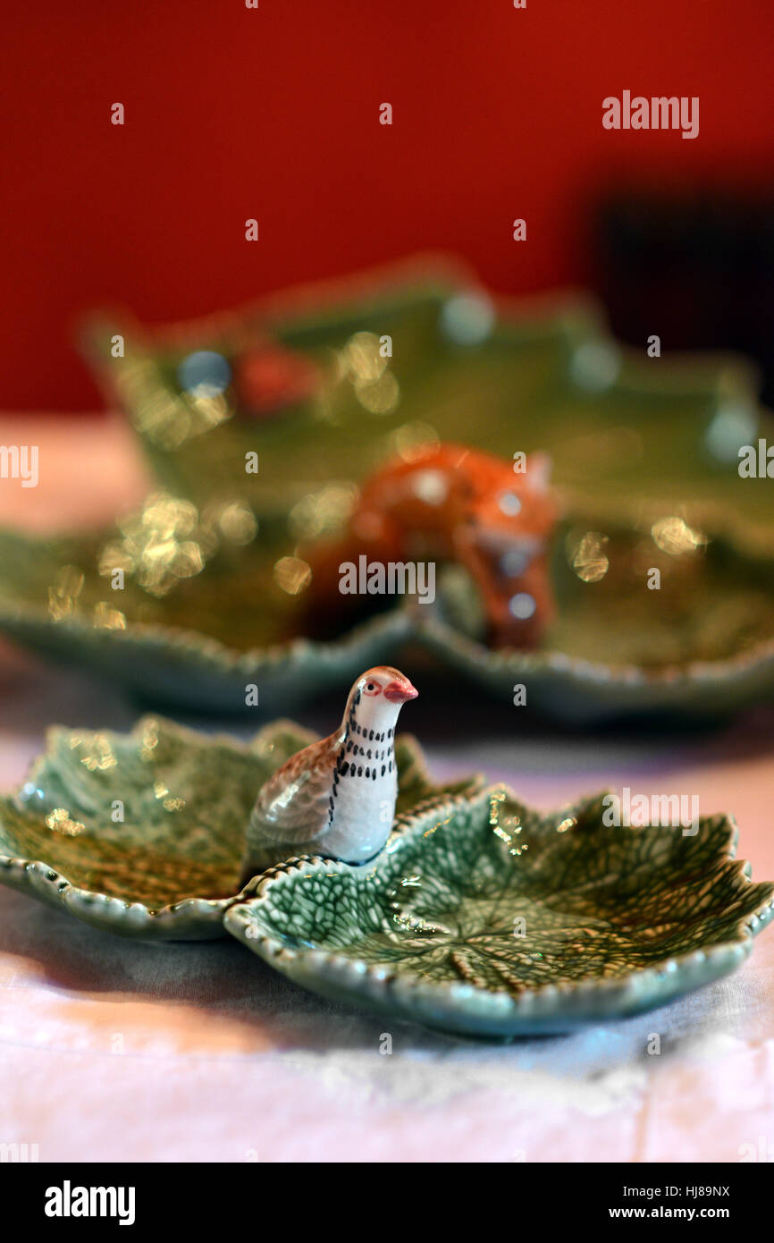 Bordallo Pinheiro Portuguese ceramics Stock Photo - Alamy