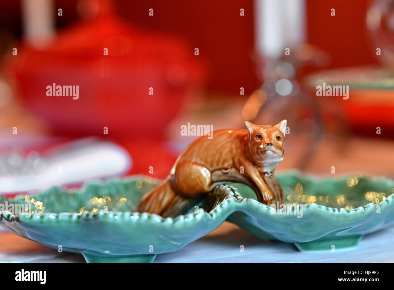 Bordallo Pinheiro Portuguese ceramics Stock Photo - Alamy
