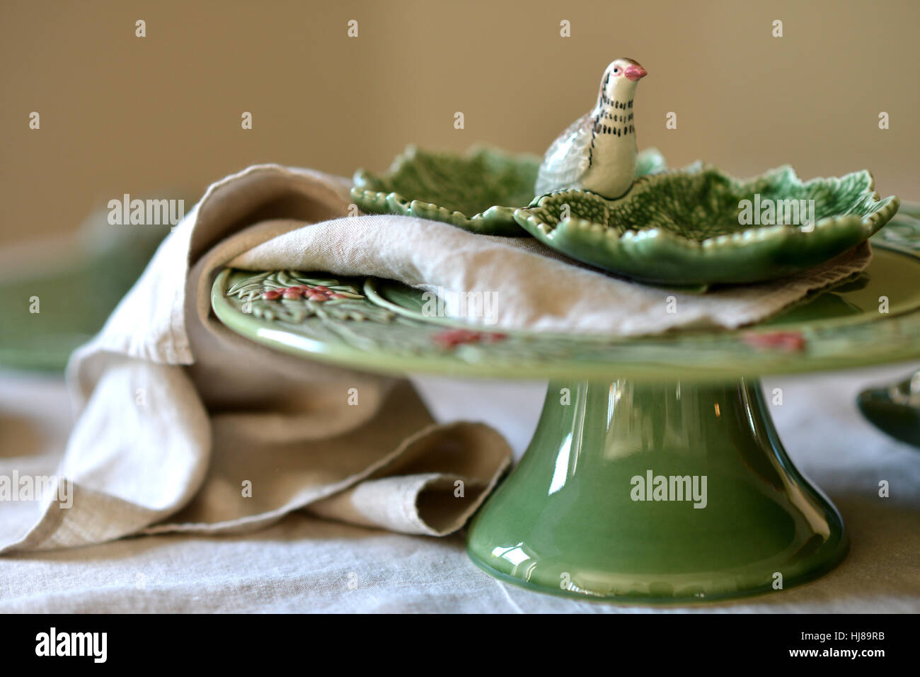 Bordallo Pinheiro Portuguese ceramics Stock Photo - Alamy
