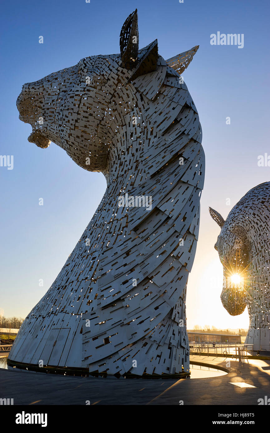 The Kelpies, Helix Park, Falkirk, Scotland Stock Photo - Alamy