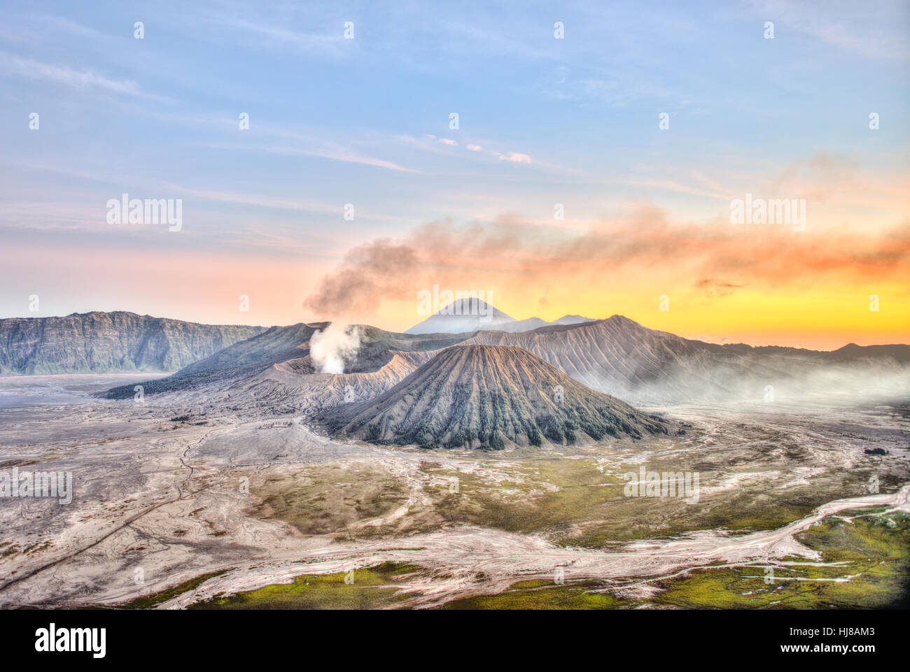 Mount bromo at sunset hi-res stock photography and images - Alamy