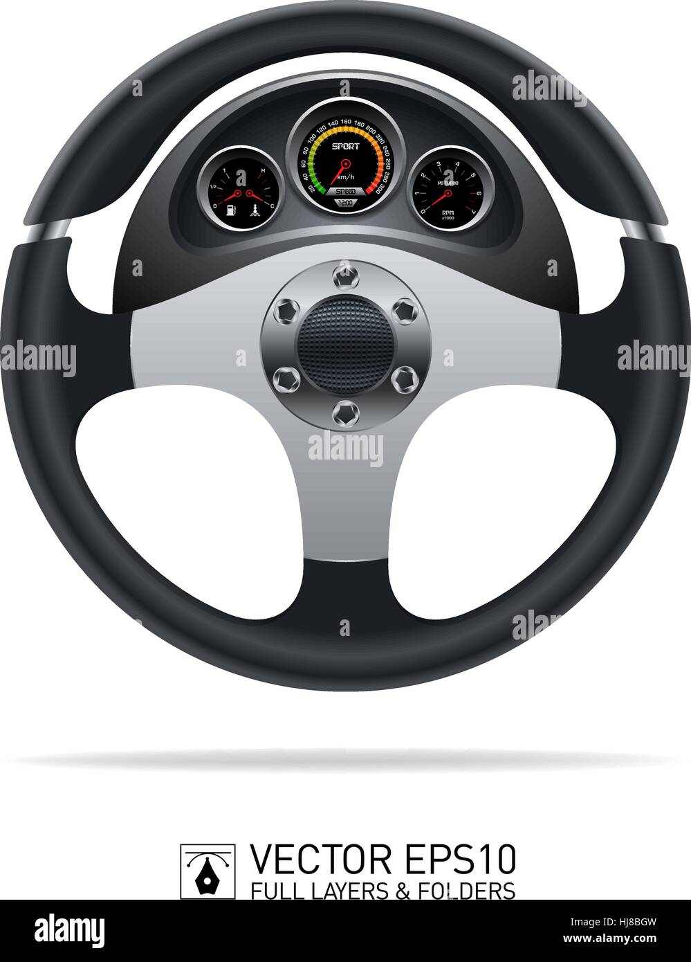 Measuring wheel vector vectors hi-res stock photography and images - Alamy