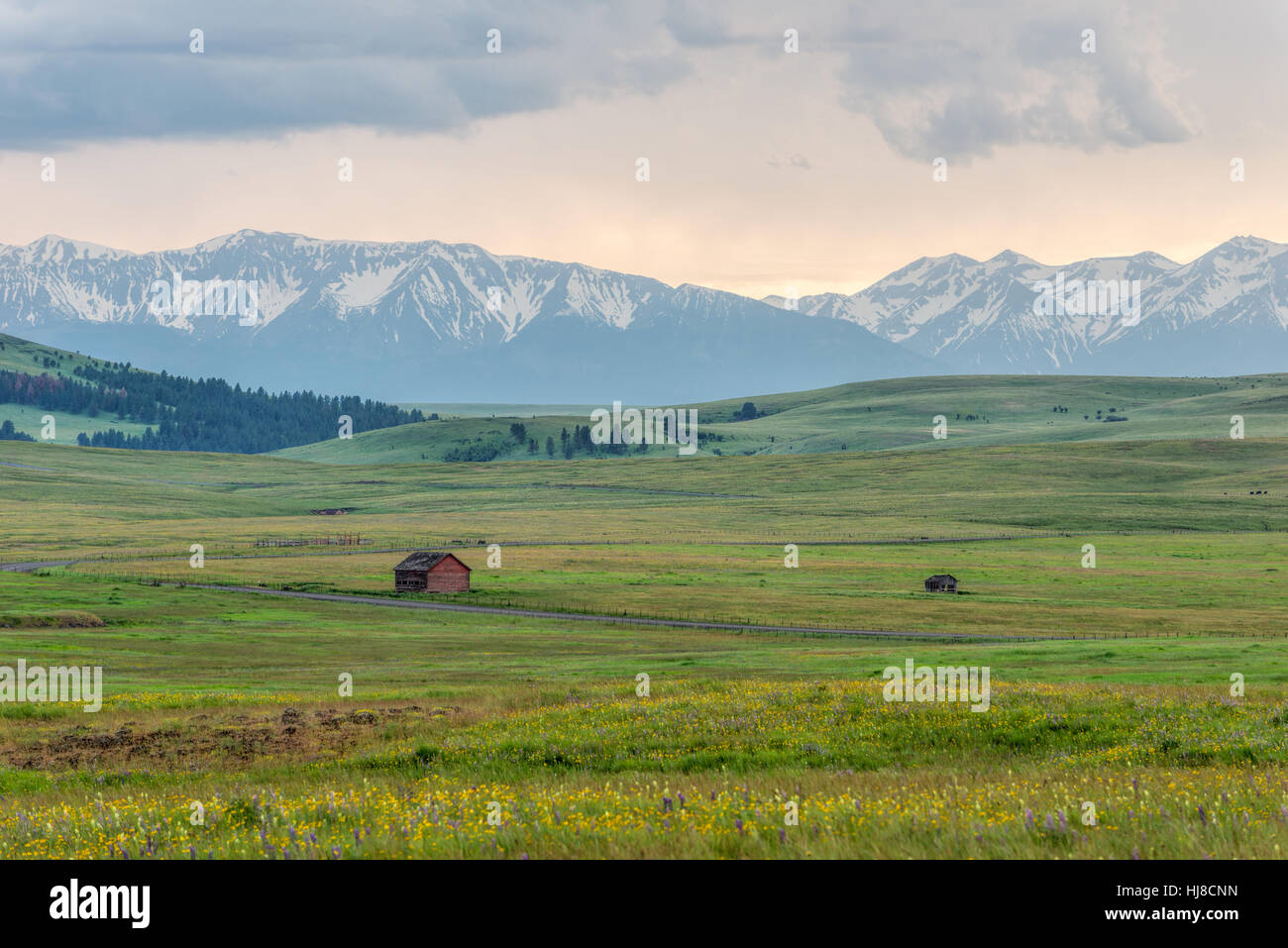 Prairie barn distance hi-res stock photography and images - Alamy