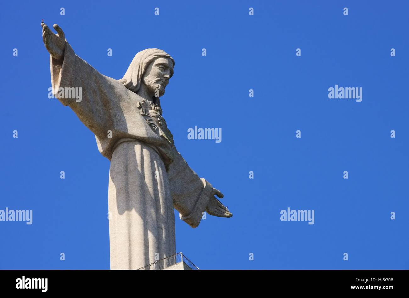 Benediction of jesus statue hi-res stock photography and images - Alamy