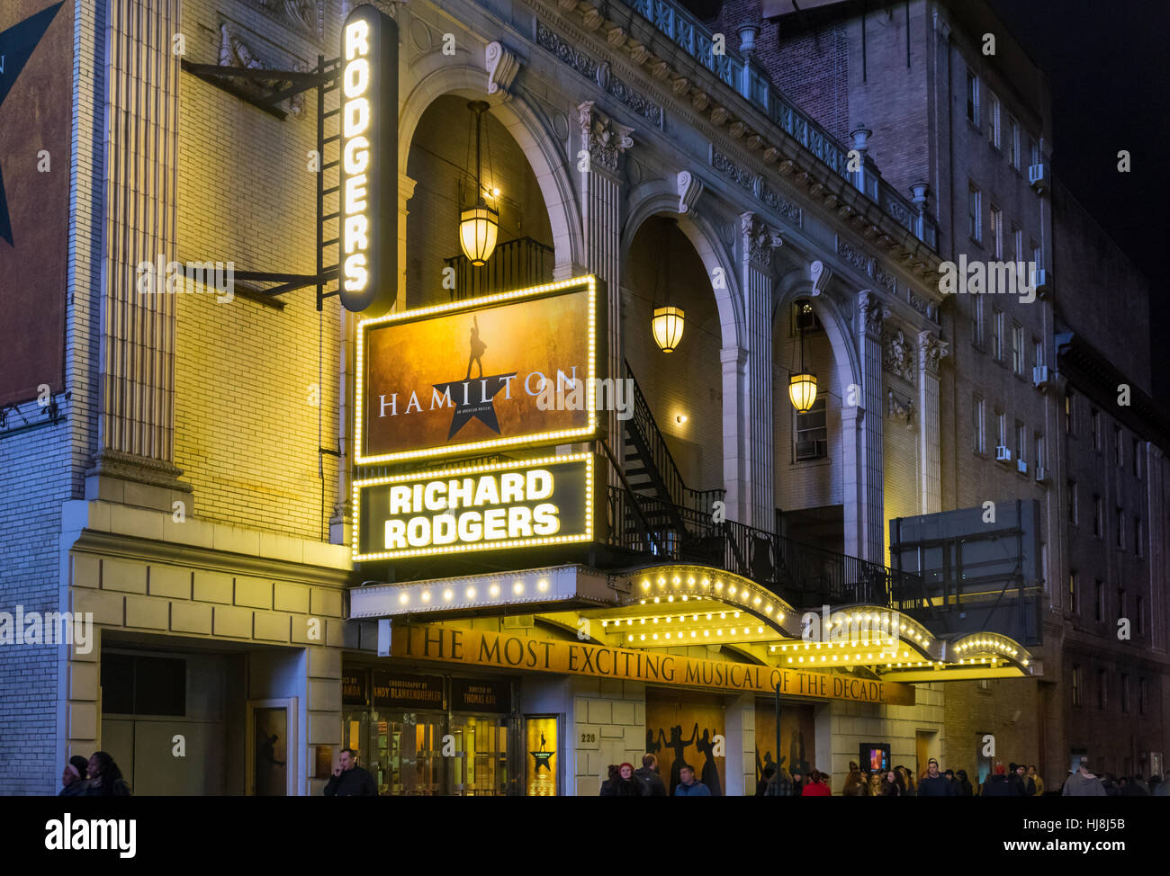 Hamilton theatre marquee hi-res stock photography and images - Alamy