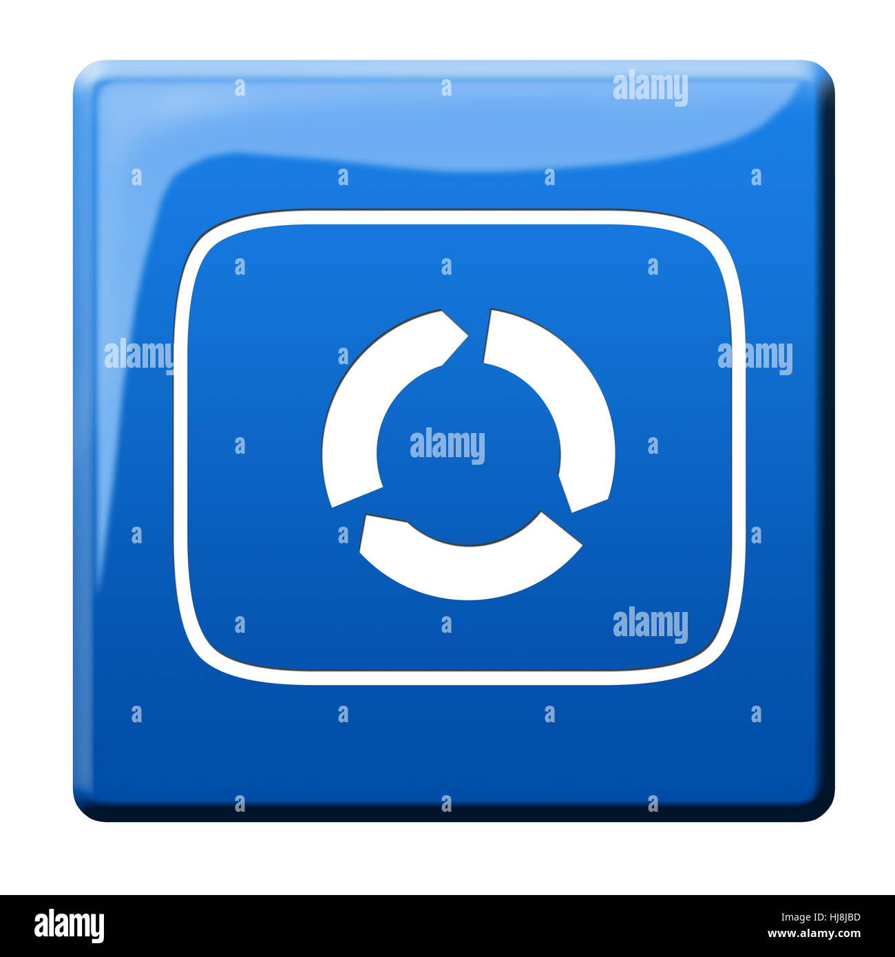 Direction of circulation Cut Out Stock Images & Pictures - Alamy