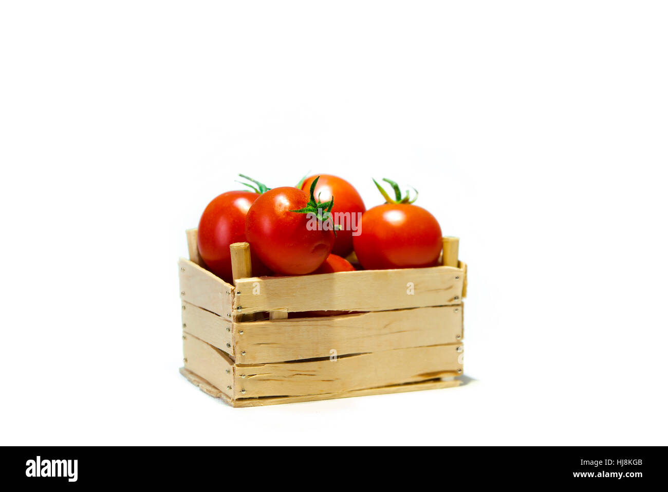 Crate of tomatoes Stock Photo - Alamy