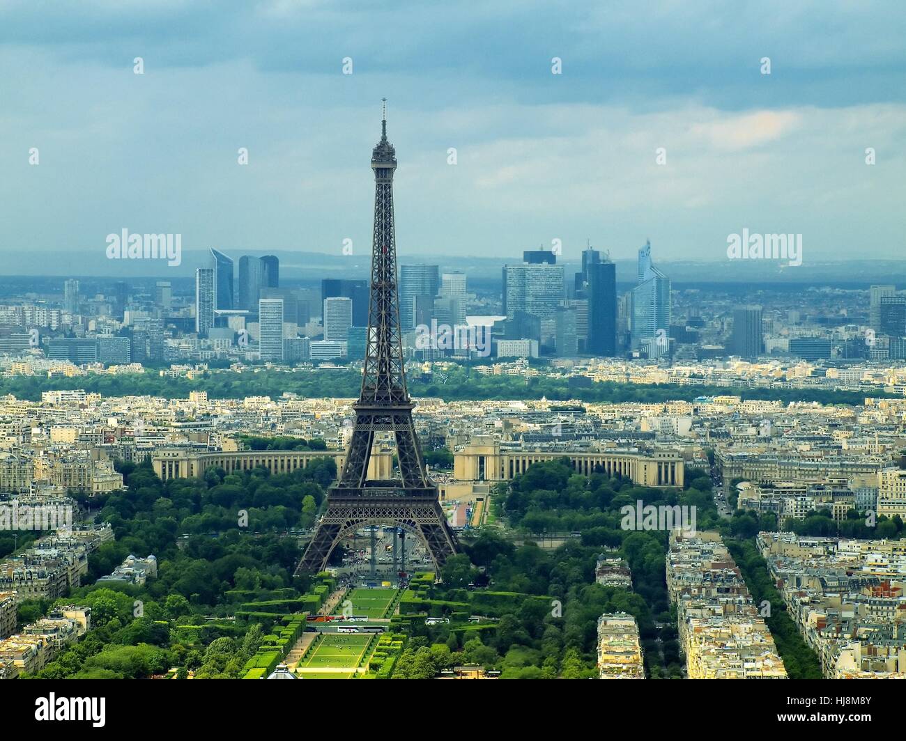 tower, city, town, famous, paris, france, high, tall, blue, house ...