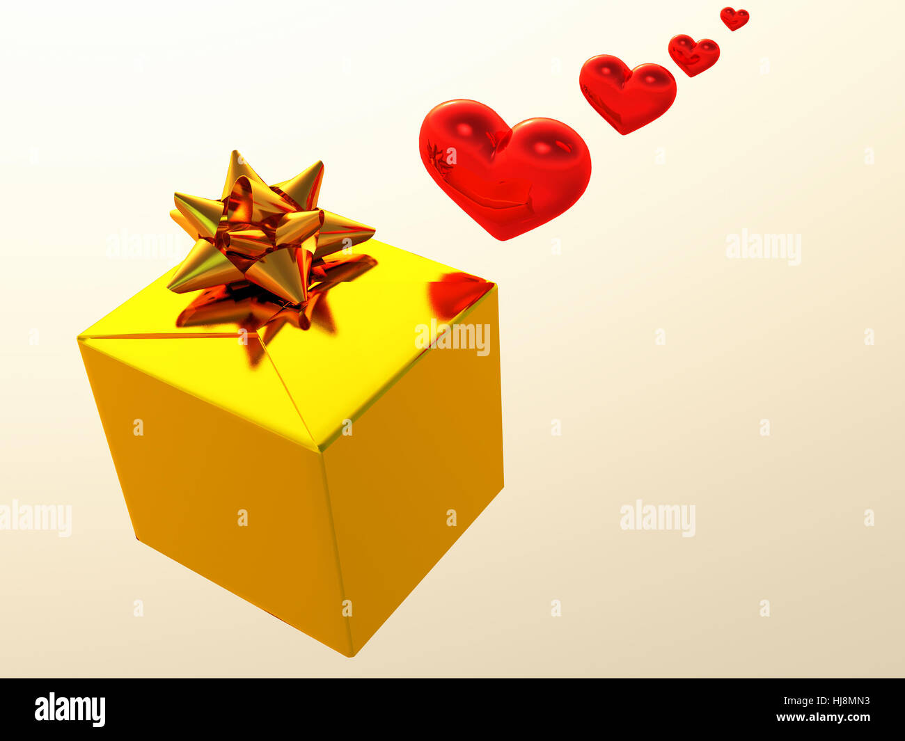 present, gift, treat, imagining, love, in love, fell in love, packet ...