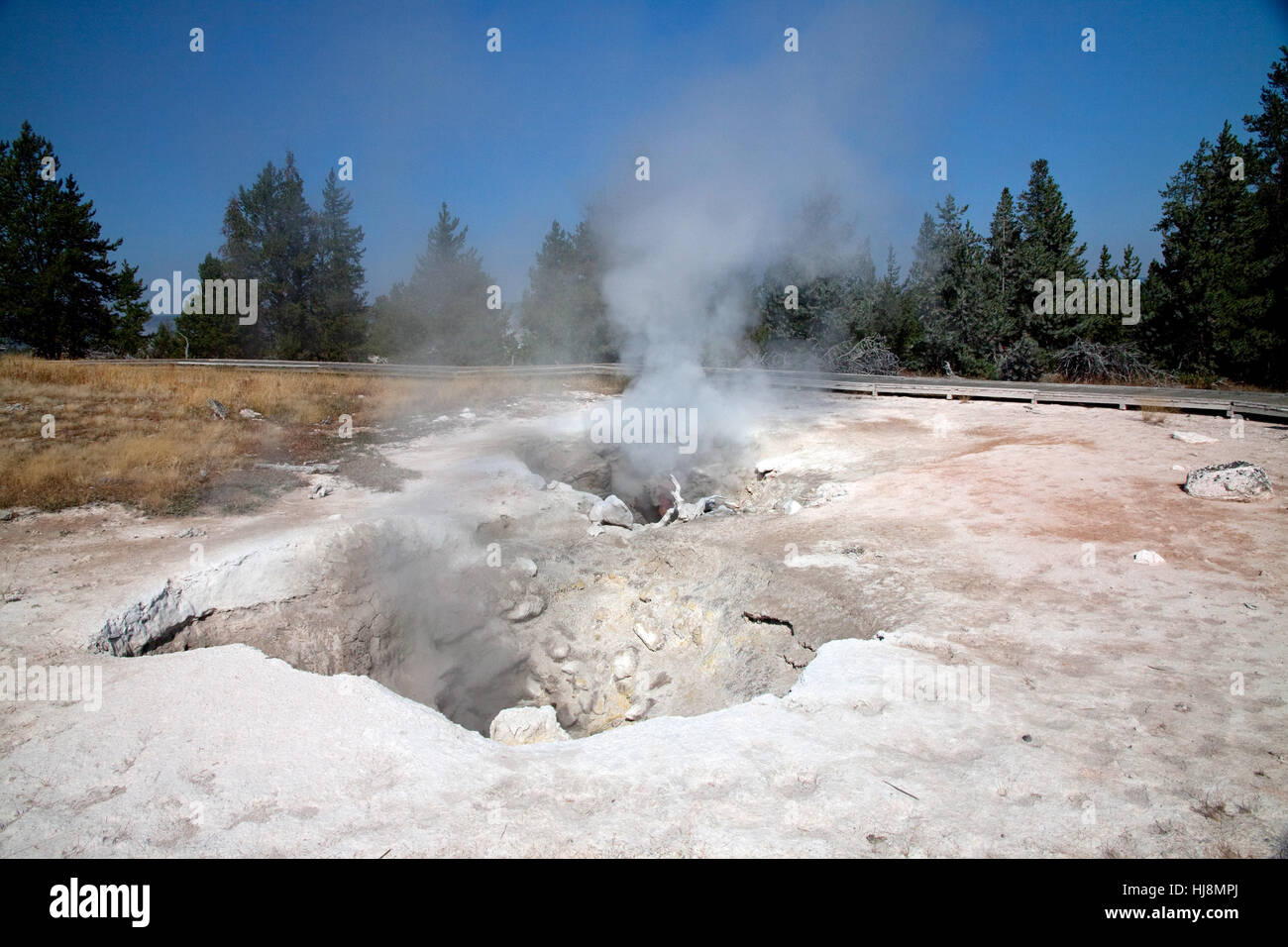 Chimney hot springs hi-res stock photography and images - Alamy