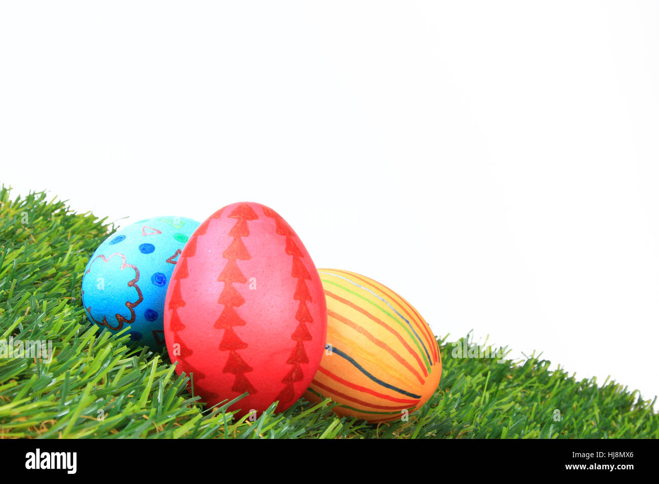 colorful easter eggs Stock Photo - Alamy