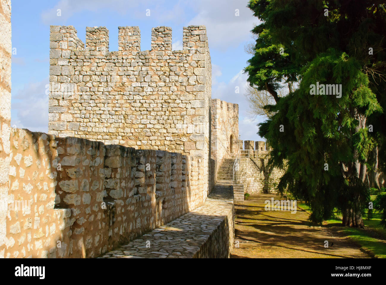 tower, travel, historical, stone, europe, wall, ruins, portugal, brick ...