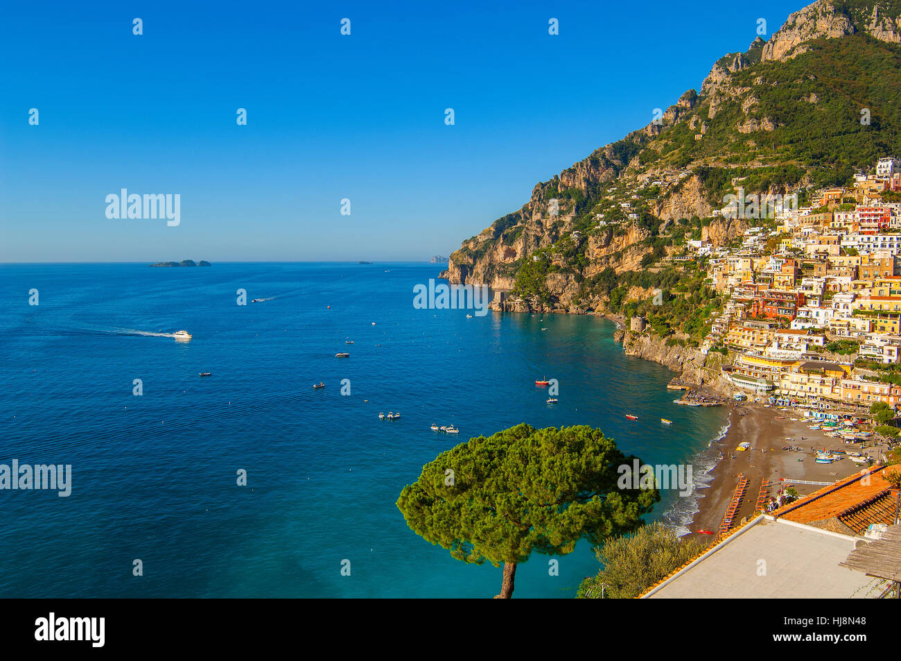 Coastline positano hi-res stock photography and images - Alamy