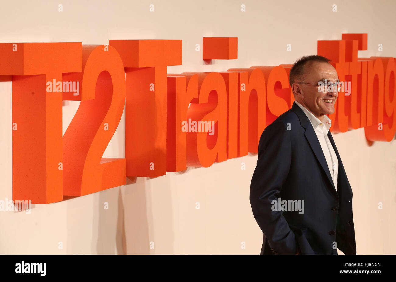 Danny Boyle arriving at the world premiere of Trainspotting 2 at ...