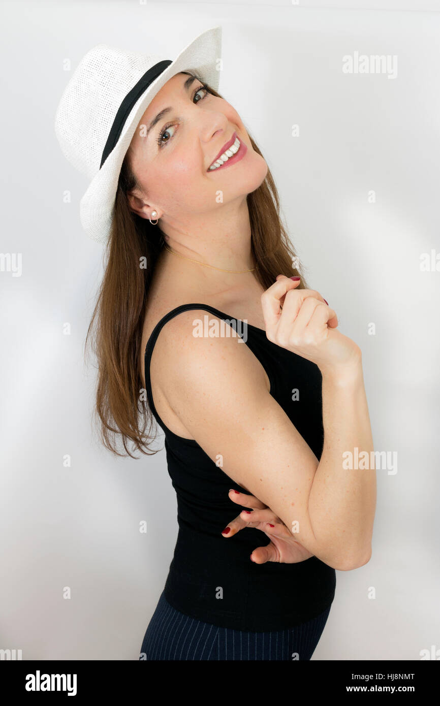 Woman victorious hi-res stock photography and images - Alamy
